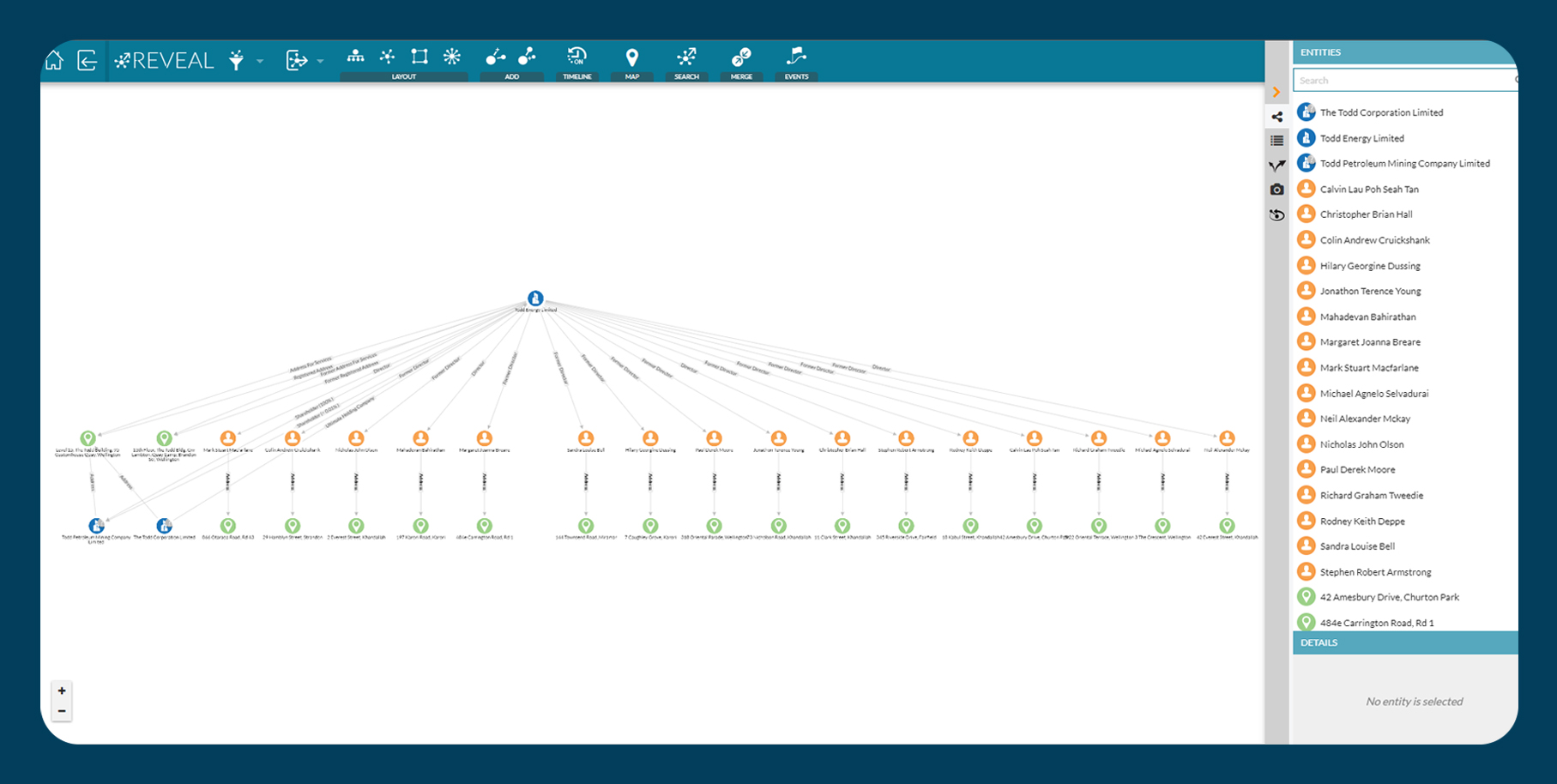 REVEAL Data Visualisation Tool | InfoTrack NZ
